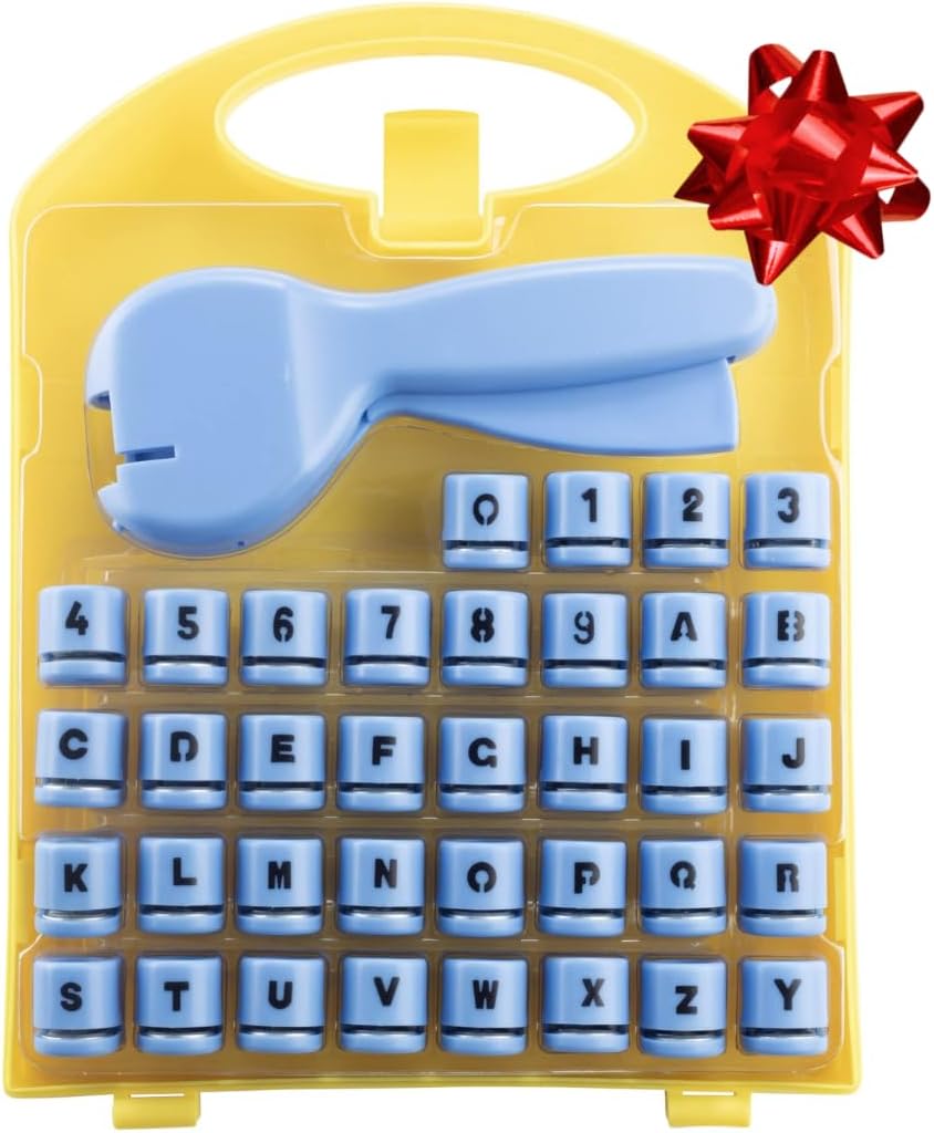 Amazon.com: We R Memory Keepers - Mini Alphabet Punch Board, Punches ...