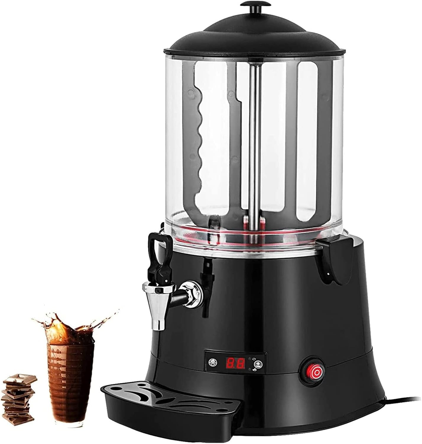 Electric Chocolate Melting Machine, Commercial Hot Chocolate Dispenser ...
