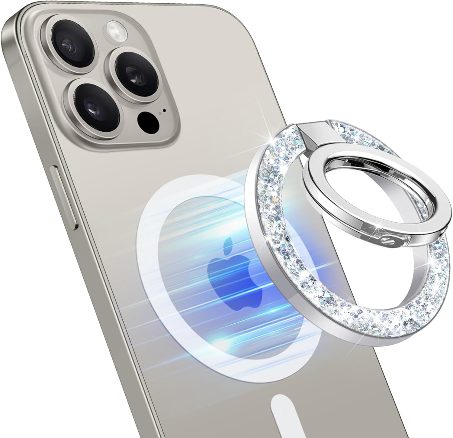 Amazon.com: GVIEWIN Magnetic Phone Ring Holder, Compatible with MagSafe ...