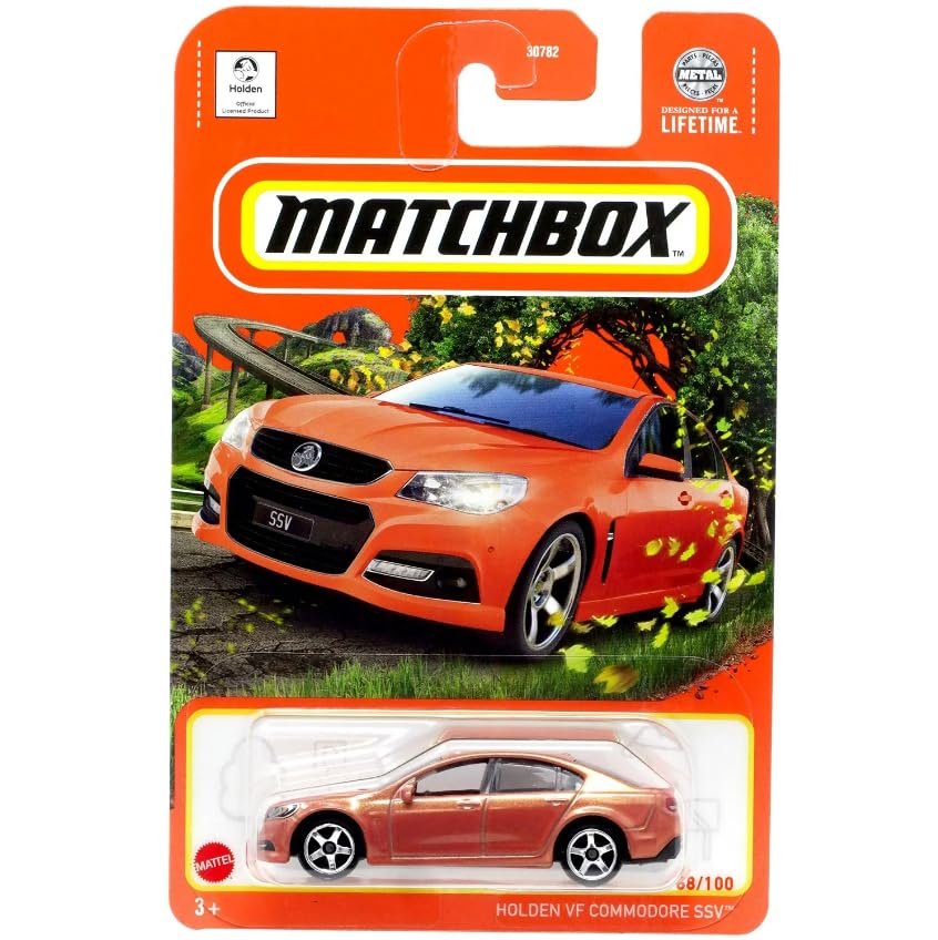 Amazon.com: Matchbox Holden VF Commodore SSV (Orange) 68/100 Diecast ...