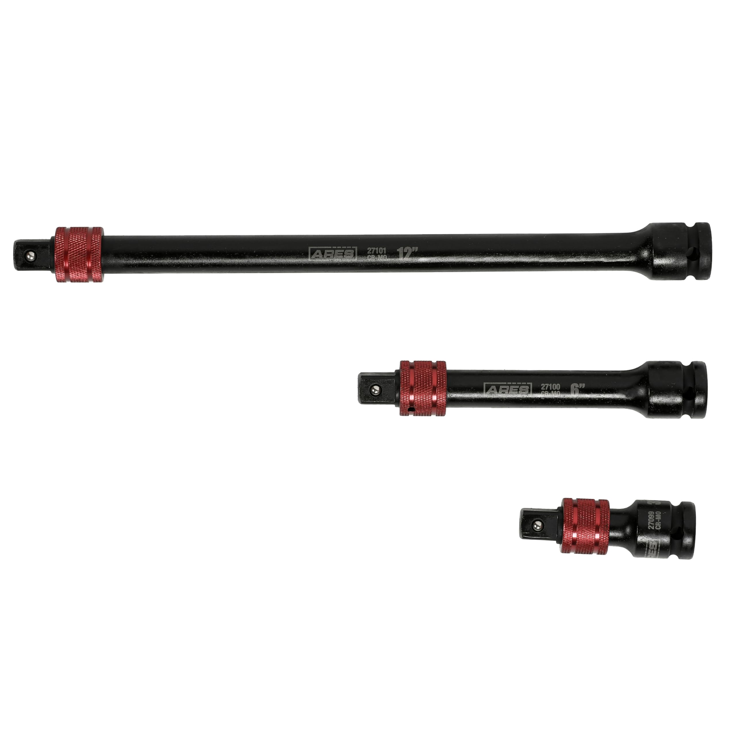 Snapklik.com : ARES 27098 3-Piece 1/2-Inch Drive Locking Impact Socket ...