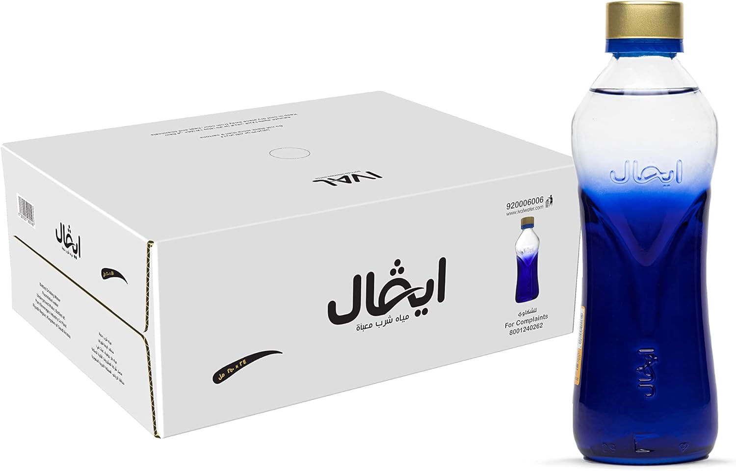 IVAL Water Still Glass - 24 x 250ML : Buy Online at Best Price in KSA ...