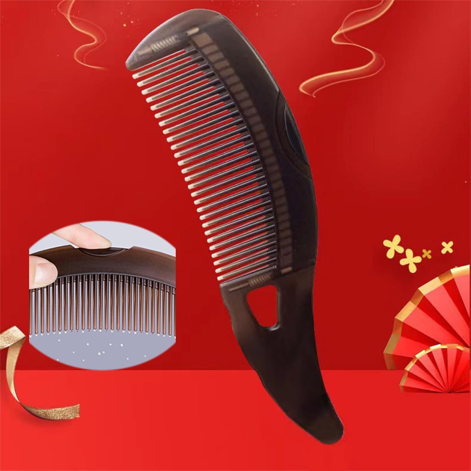 Amazon.com : Revolutionary design of dandruff comb, energy massage comb ...