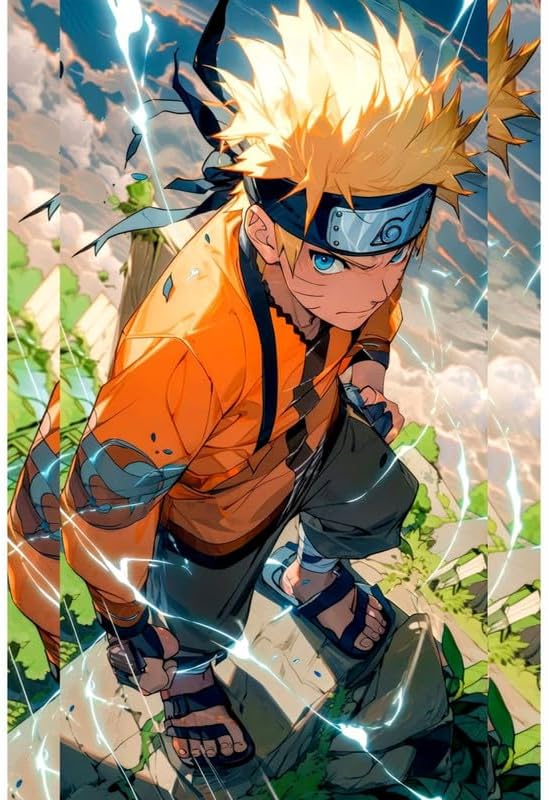 POSTER WALLAH Naruto Anime Poster for Home Office and Student Room Wall ...