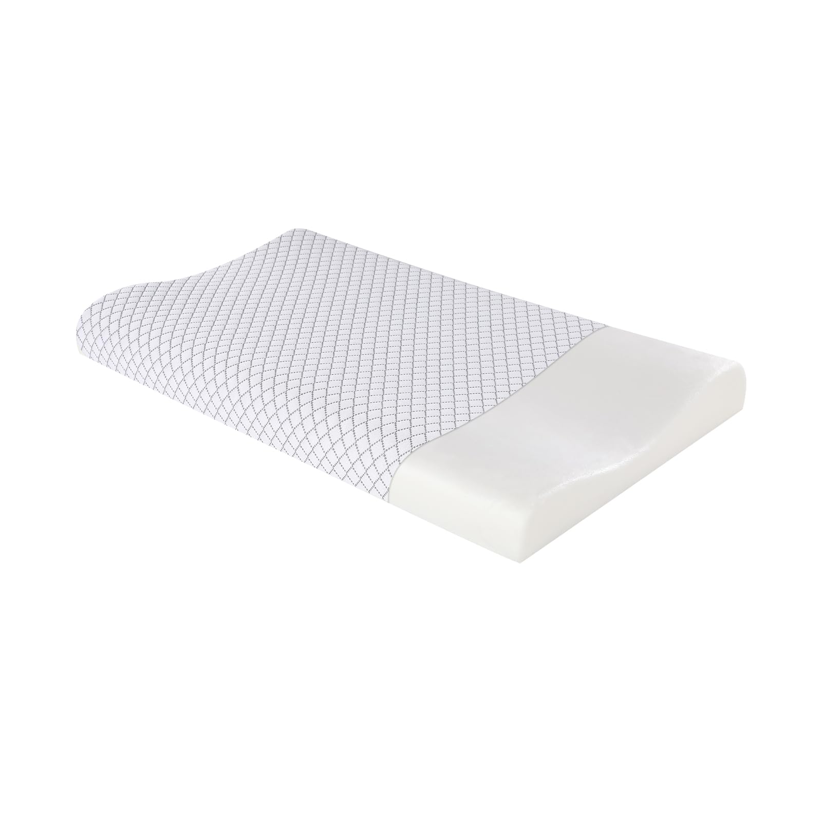 Amazon.com: SUQ I OME Slim Sleeper-Ultra Thin Memory Foam Pillow for ...