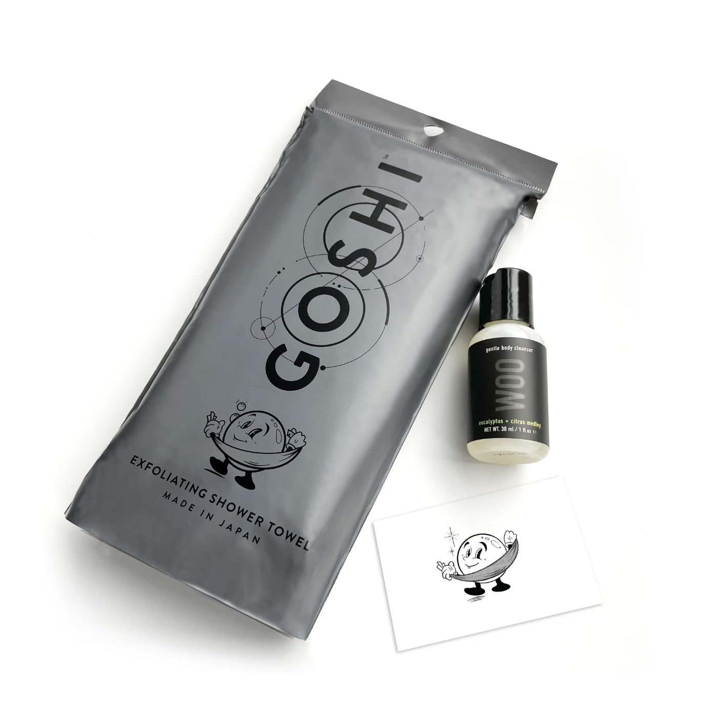 Amazon.com : WOO SKIN x Goshi Body Wash & Exfoliate Refresh Set ...