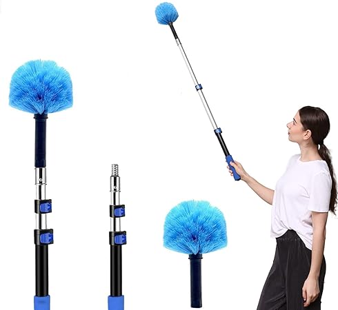 Amazon.com: 3 Foot Cobweb Duster with Extension Pole 2 PCS, Webster ...