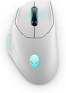 Alienware AW620M Wireless/Wired Gaming Mouse. 1000Hz Polling with 2.4 ...