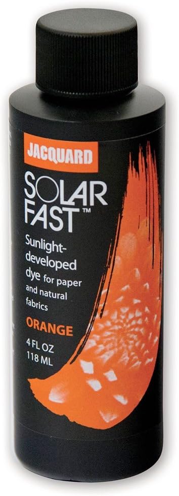 Amazon.com: Jacquard SolarFast Dye - 8oz - Orange - Create Remarkably ...