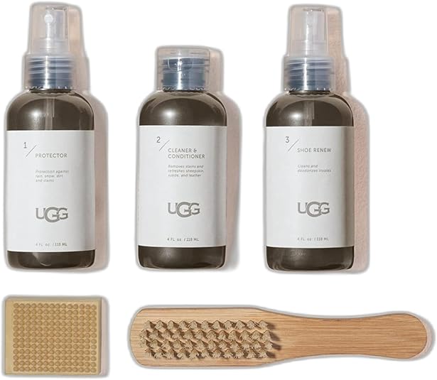 Amazon.com: UGG Sheepskin Shoe Care Kit Unisex Shoe Care, Clear ...