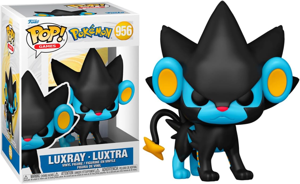 Funko Pop! Games: Pokemon - Luxray - Figurine en Vinyle à Collectionner - Idée de Cadeau ...