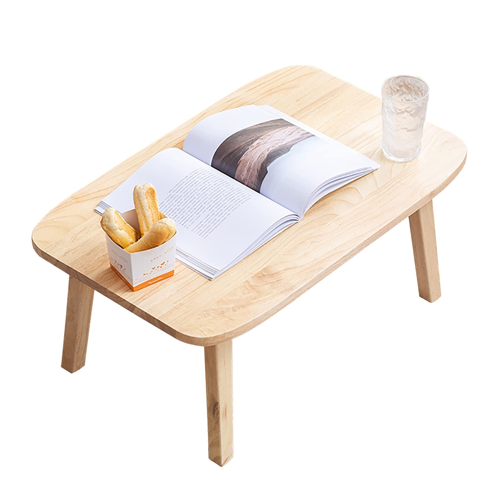 Minimal Low Japanese Dining Japanese Folding Table RoundSquare,Wood