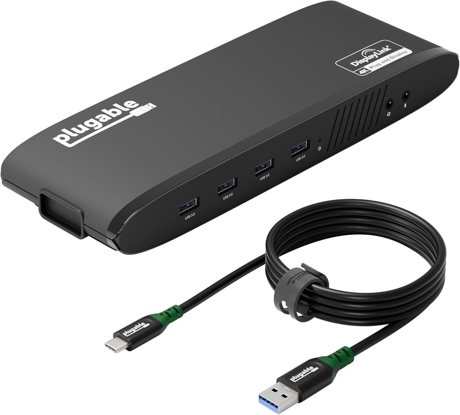 Amazon.com: Plugable Universal Docking Station Bundle: 4K Dual Monitor ...