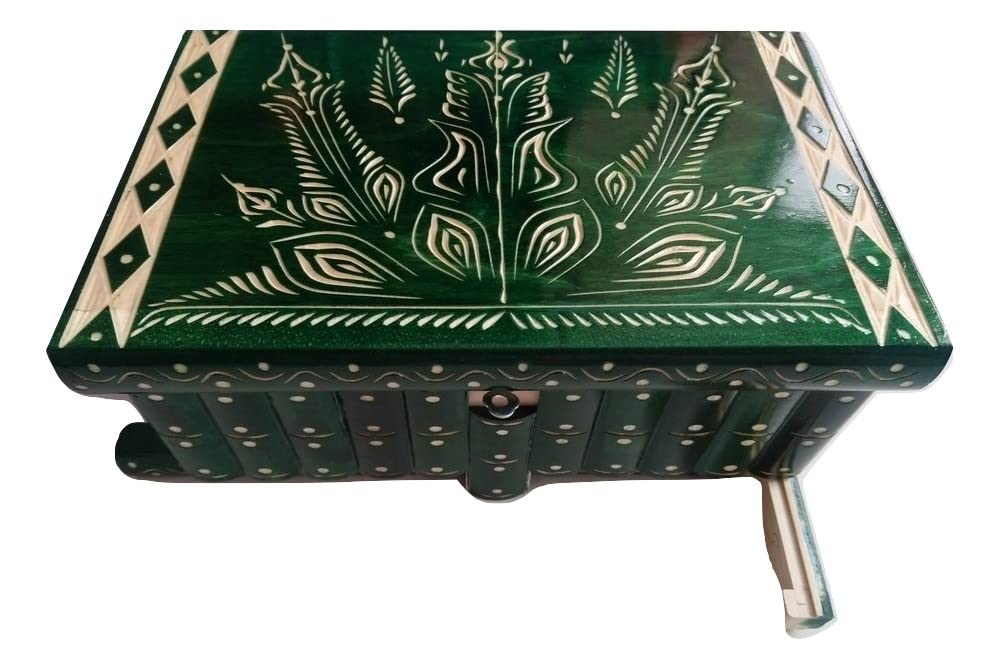 Amazon.com: Giant wooden huge biggest puzzle box secret key magic box ...