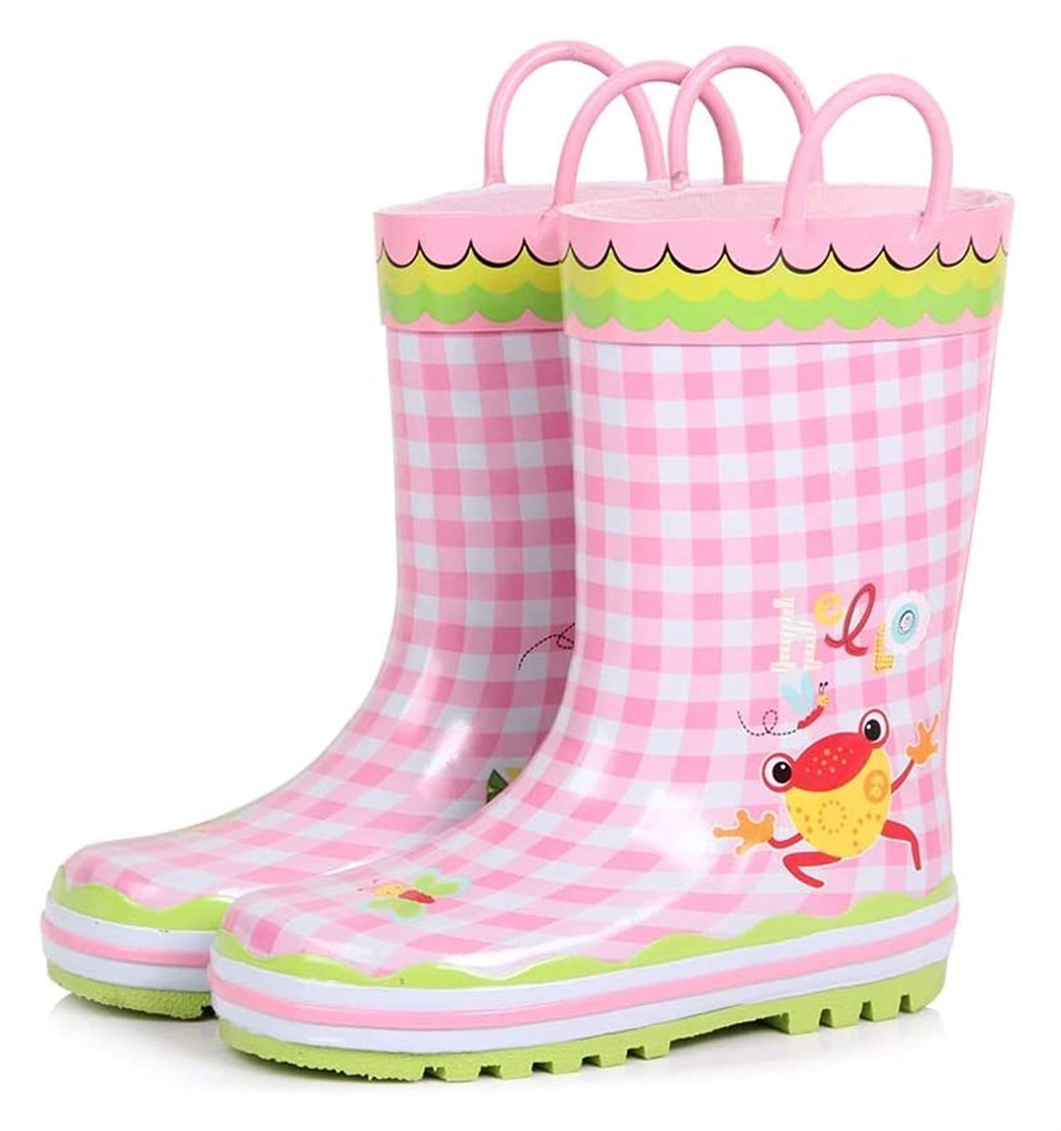 Pink Plaid Rain Boots NWOT Burberry Rain Boots, Raspberry Check!