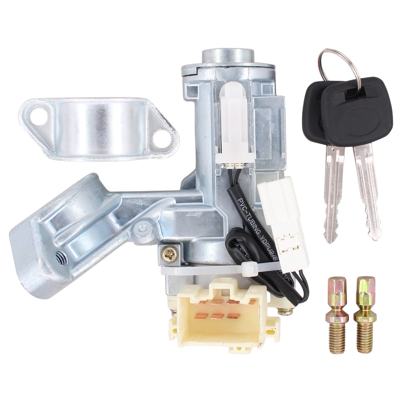 Amazon.com: MOTOKU Steering Column Upper Bracket and Ignition Lock ...
