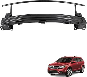 Amazon.com: ANTUKO Steel Primed Front Bumper Reinforcement Replacement ...