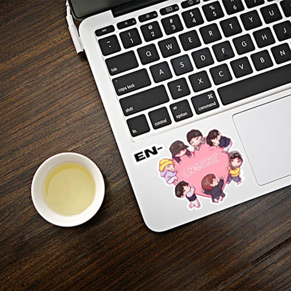MUSITE 100 PCS ENHYPEN Stickers Pack Kpop Decorative Stickers Gift for ...