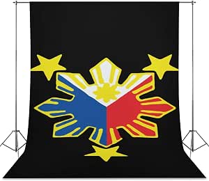 Amazon.com: Philippine Flag Funny Photography Backdrop Background ...
