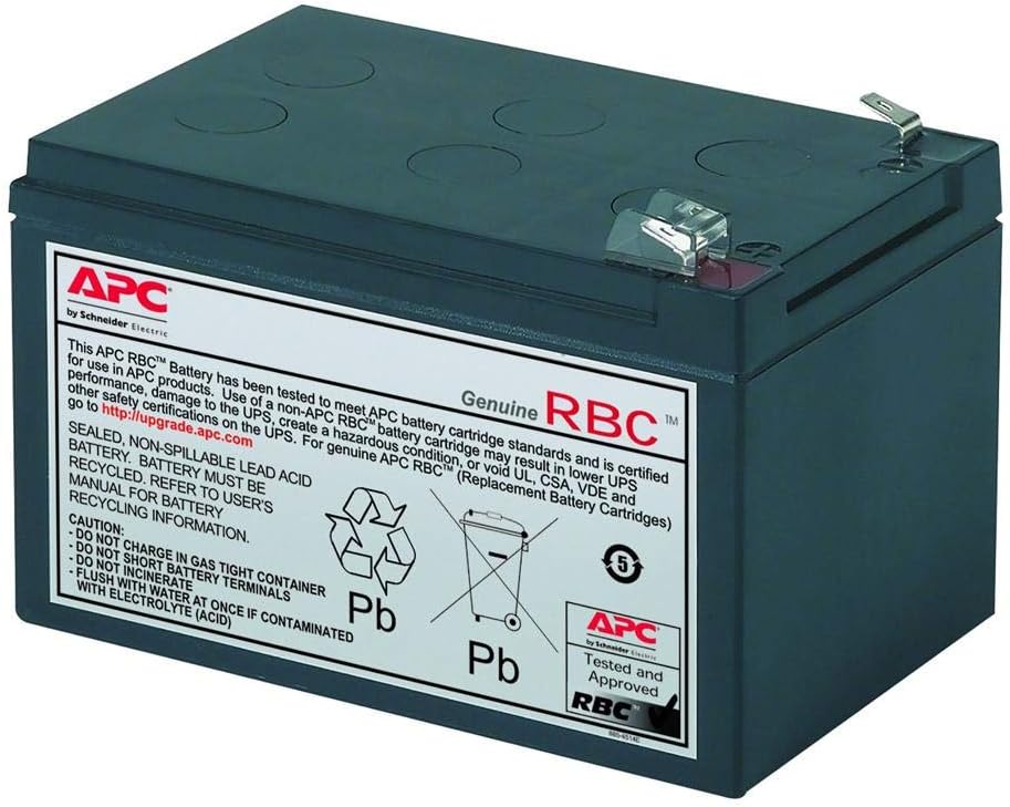 Amazon.com: APC UPS Battery Replacement, RBC4, for APC Smart-UPS models ...