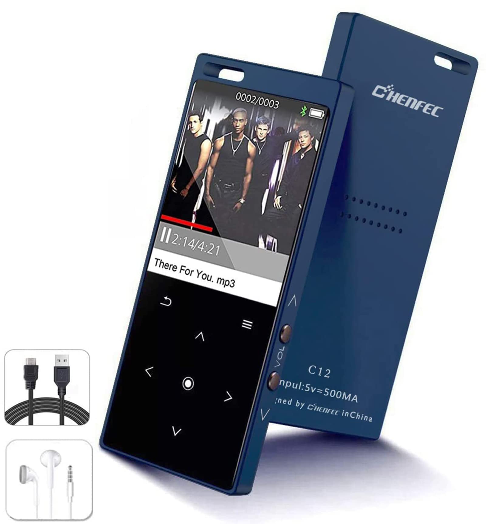 Cchkfei Mp3 Player Bluetooth With 64gb Memory Card Music Mp3 ...