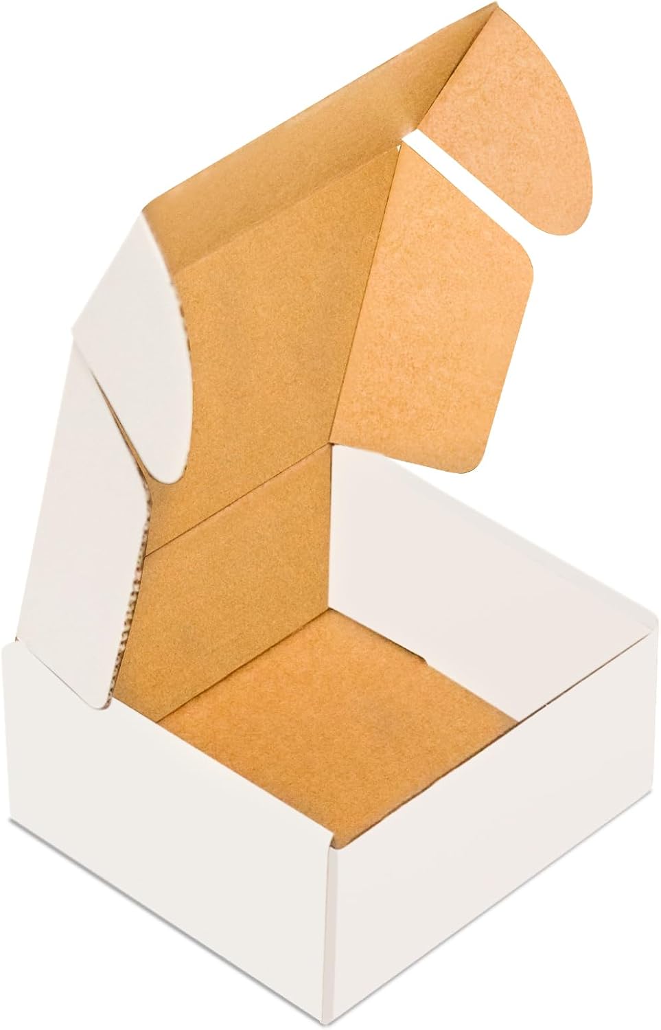 Amazon.com: 25 pack Small Shipping Box,4x4x2'',Corrugated Mailer,YUNSY ...