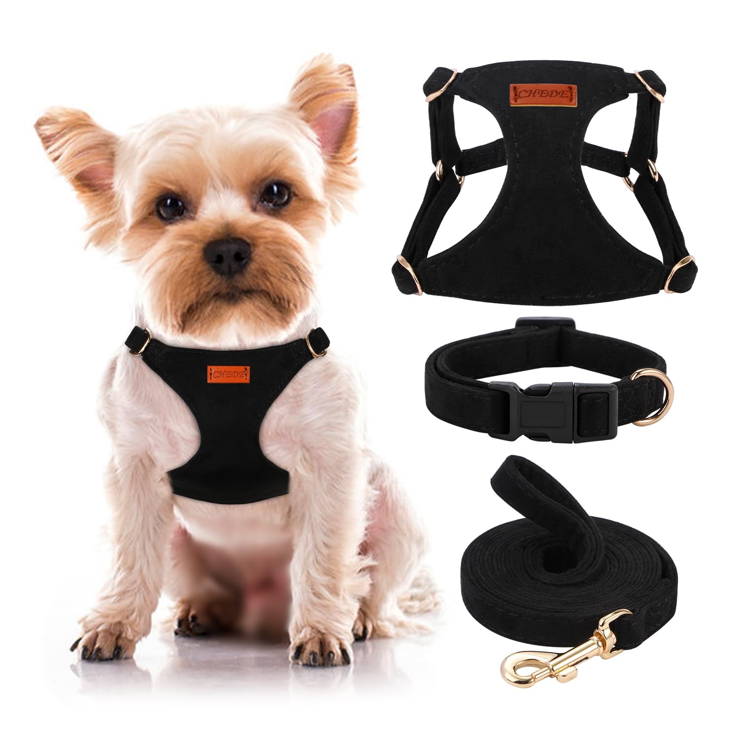 Amazon.com : No Pull Dog Harness- Lightweight, Soft, Adjustable Small ...