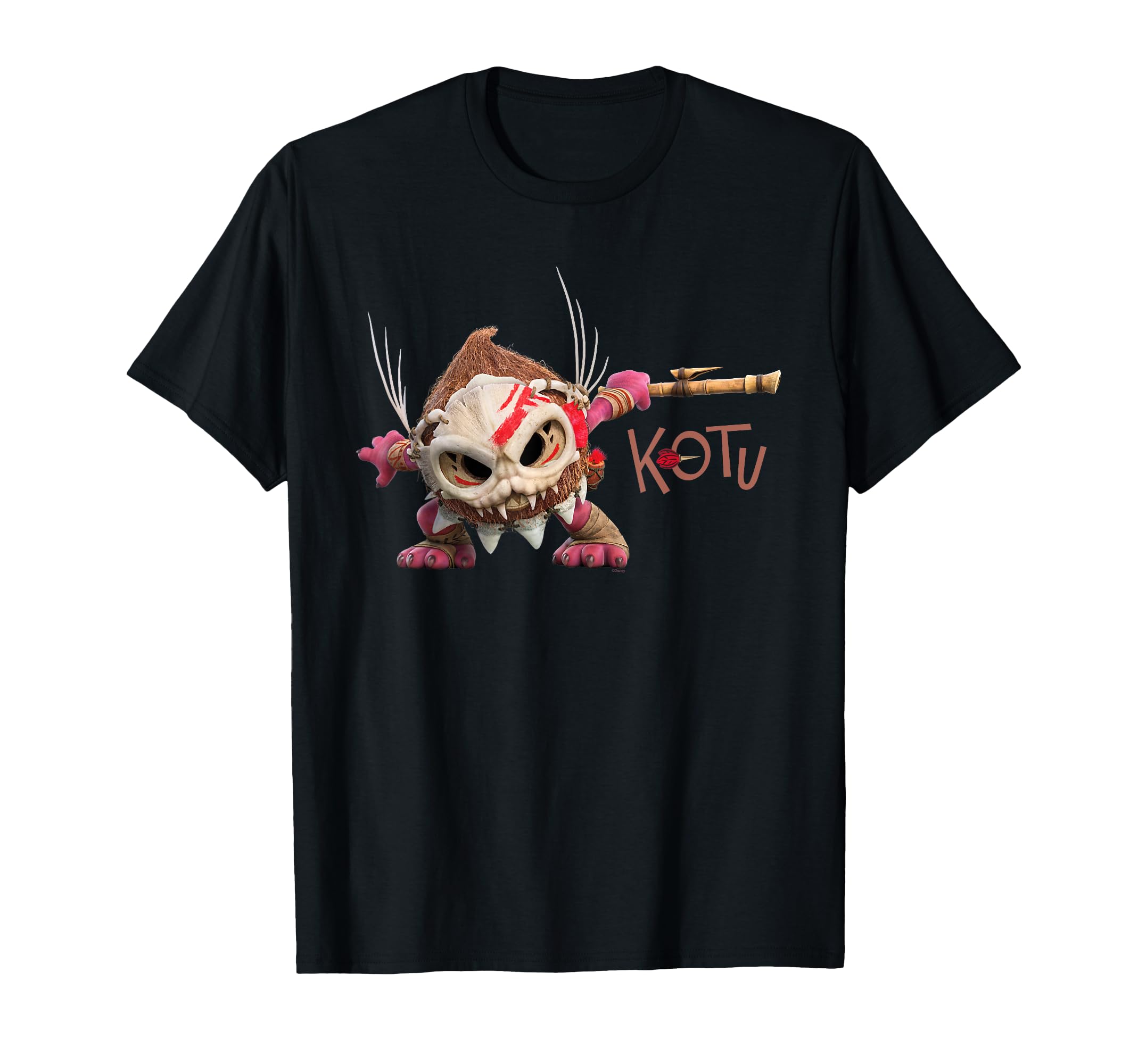 Amazon.com: Disney Moana 2 Kotu the Kakamora Action Pose T-Shirt ...