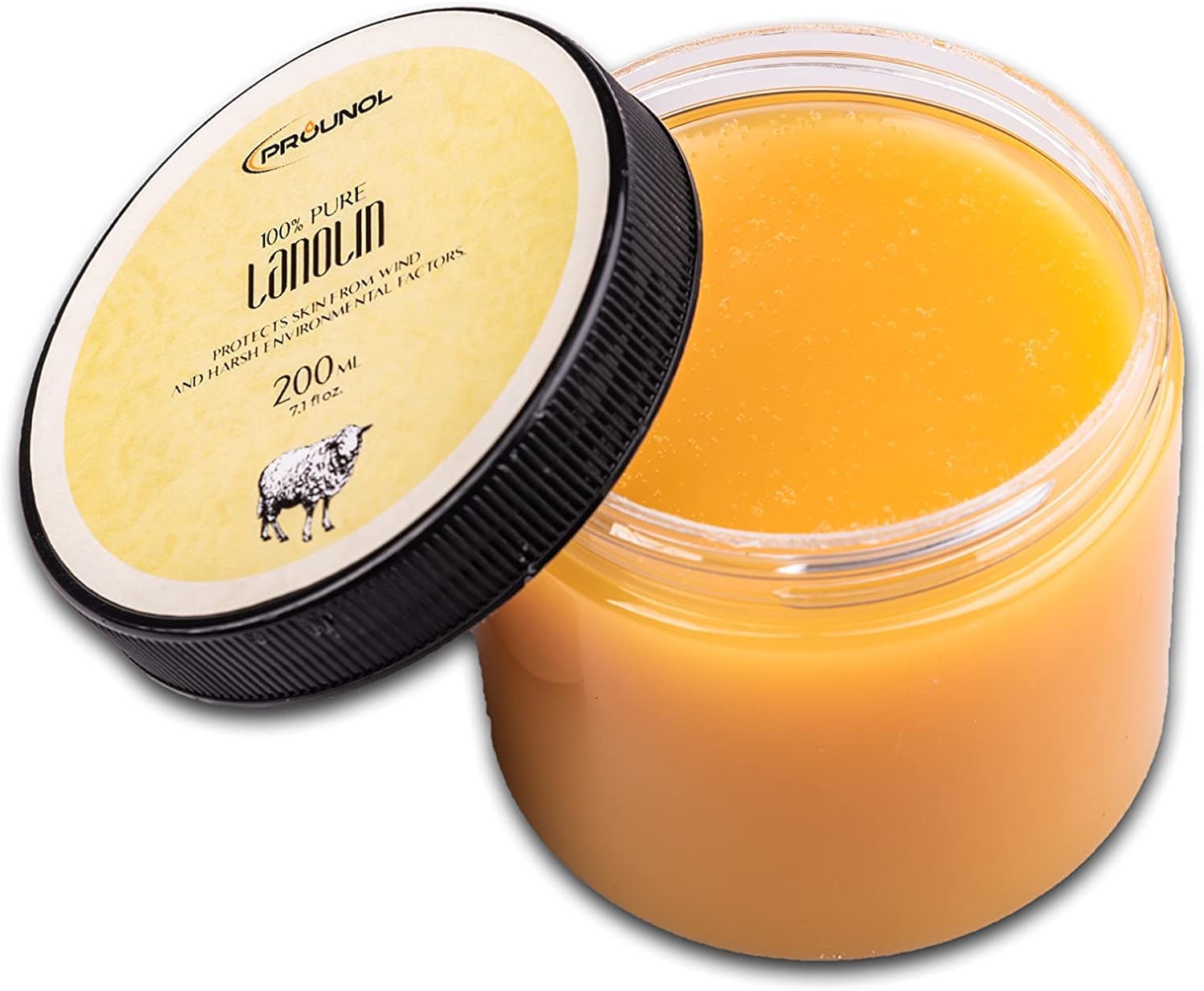 PROUNOL Lanolin Wollfett Anhydrat Pharmaqualität 200ml - Wasserfrei ...