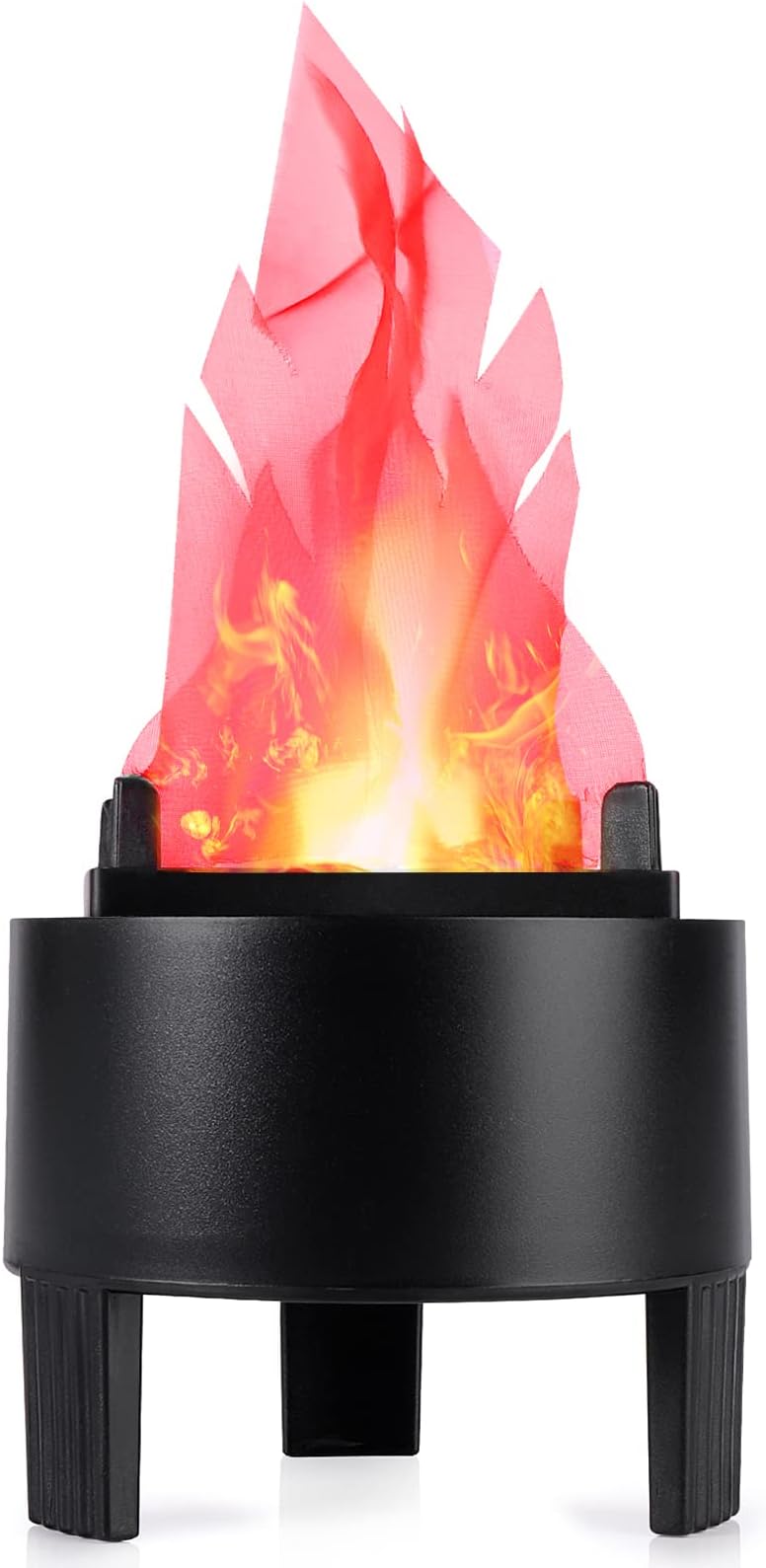 Amazon.com: LED Fake Fire Flame Light 3D Flickering Fire Flame ...