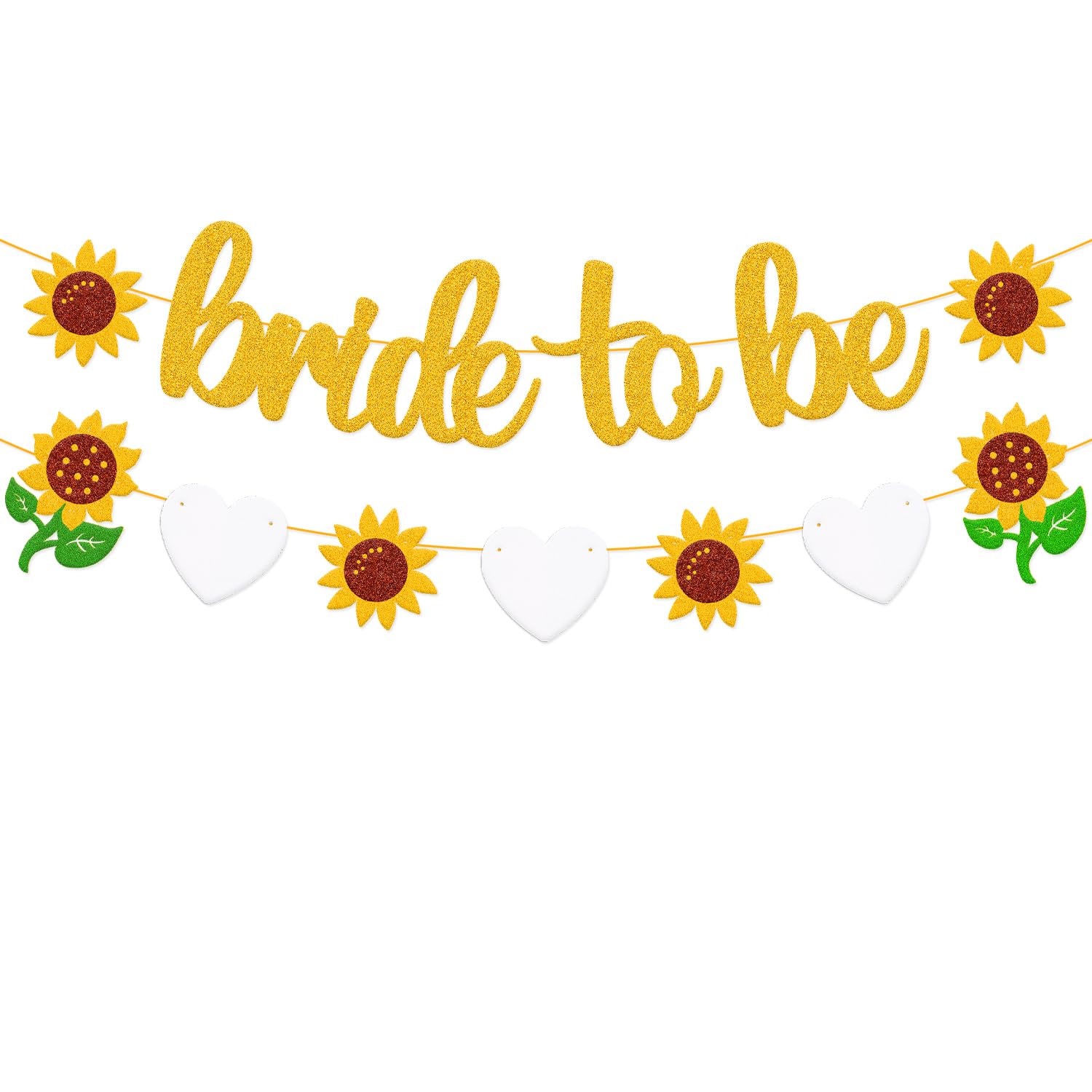 Amazon.com: Bride To Be Banner Sunflower Bridal Shower Banner Sunflower ...