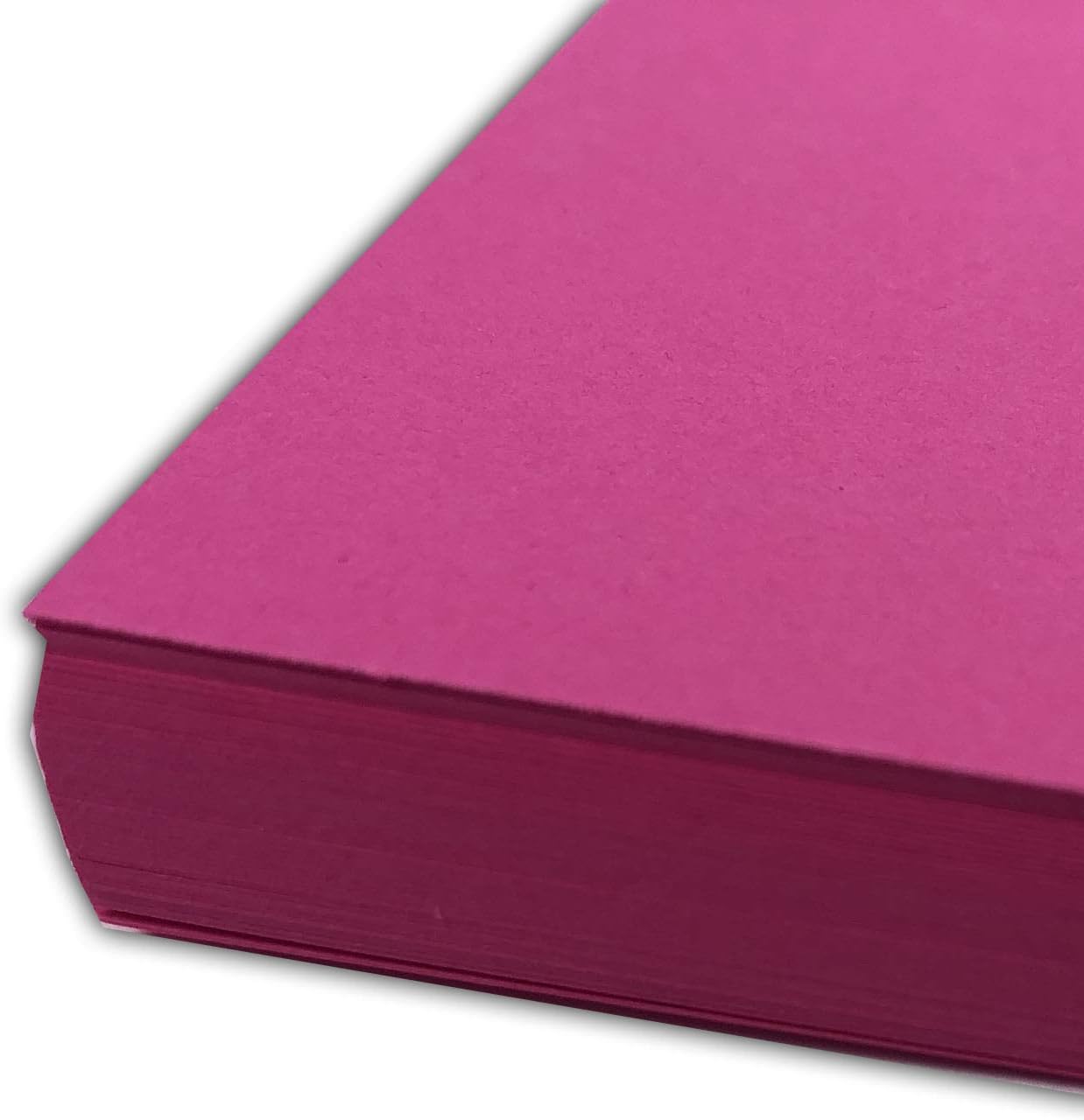 A4 Pink Card 100 Sheets Hot Pink Card 160gsm Craft Card A4 Coloured ...
