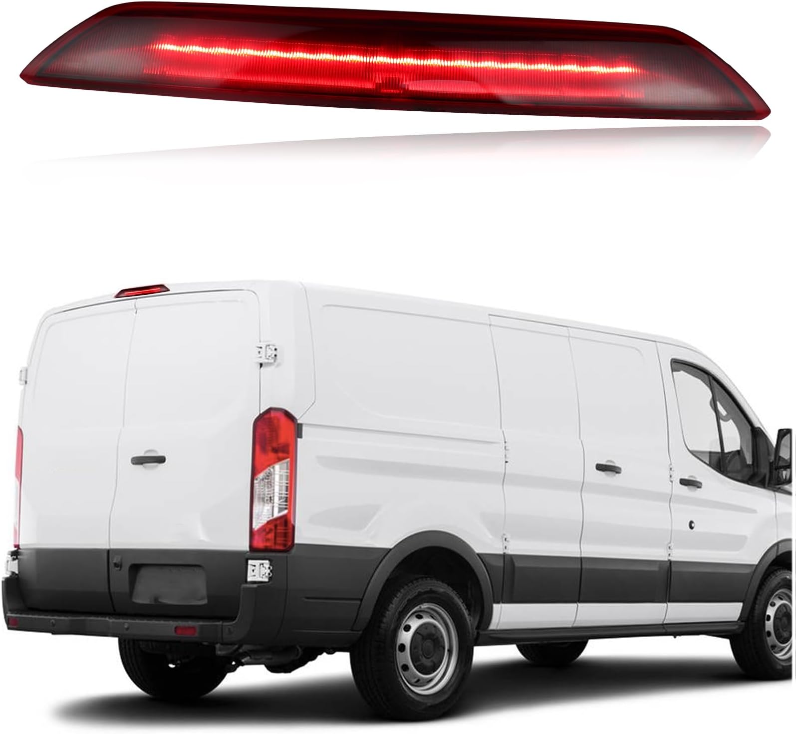 Amazon.com: KEEGTBOX High Mount Stop Light LED Third Brake Light ...