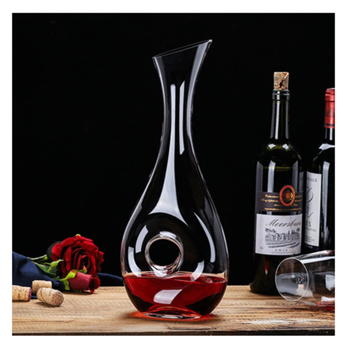 Wine Decanter for Red Wine Small Wine Aerator Decanter and Carafes Wine ...