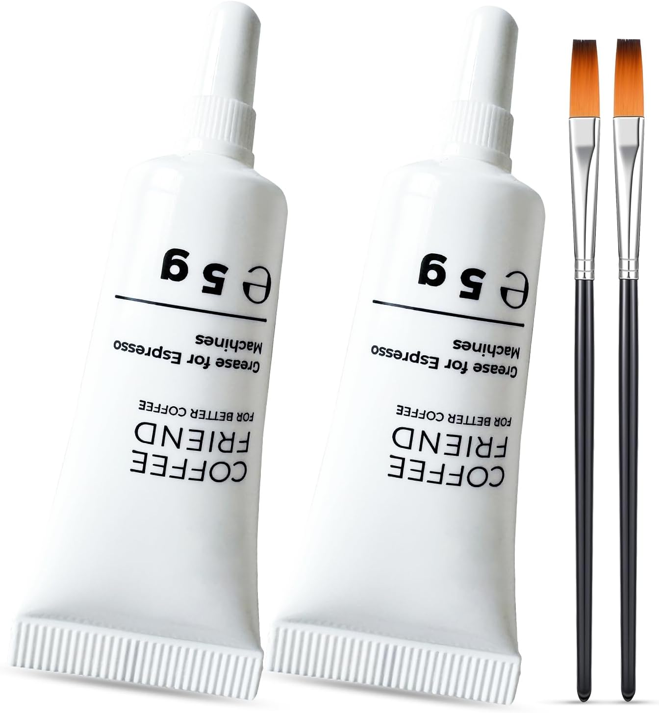 Espresso Machine Grease 2 Pack - Coffee Oil 5g Tube - Silicone Grease ...