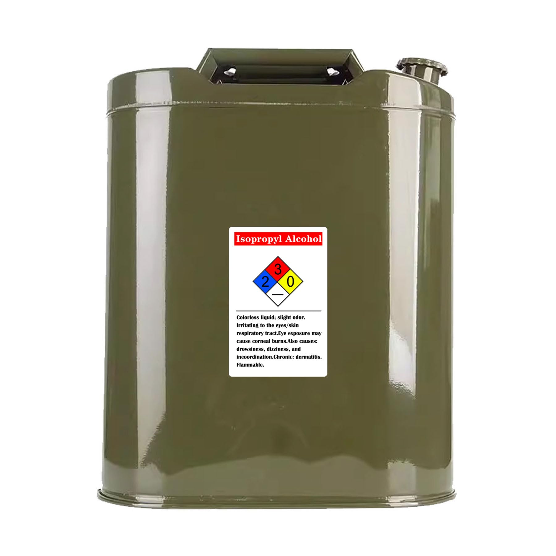 Snapklik.com : Isopropyl Alcohol Chemical NFPA Labels Hazard Labels 2 X ...