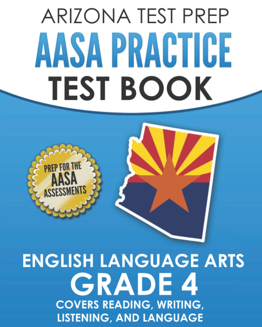 Amazon.com: ARIZONA TEST PREP AASA Practice Test Book English Language ...