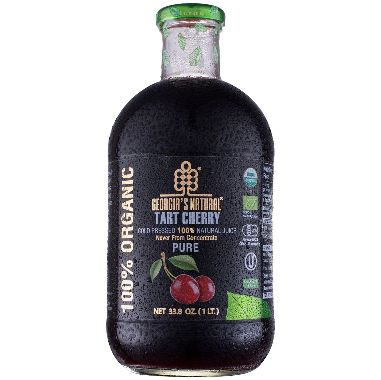 Buy Georgia’s Natural Tart Cherry Juice – All-Natural, Cold Pressed ...