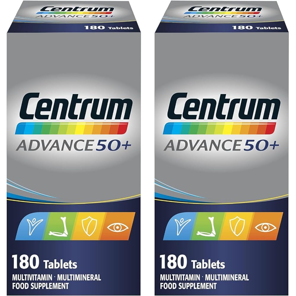 Buy CentrumAdvance 50+ Multi & Mineral s, 24 Essential ents Including D ...