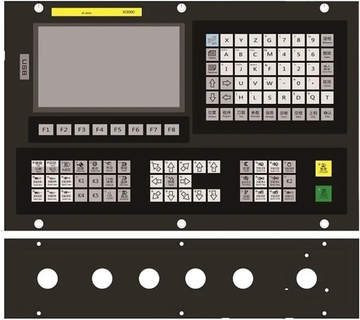 Amazon.com: SHIHUANI Standalone Motion Controller XC809D 3/4/5/6 Axis CNC Control G-Code Support ...