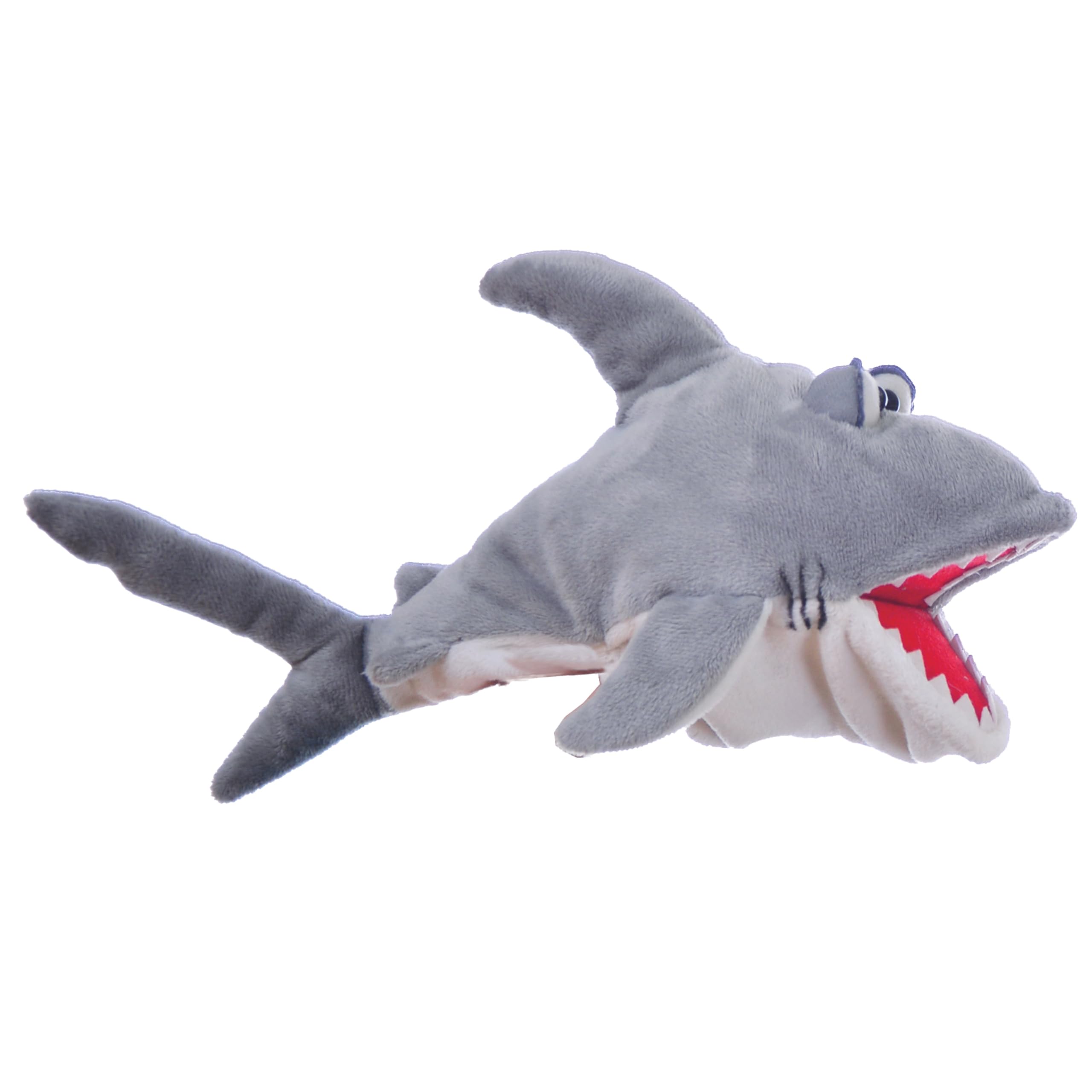 Amazon.com: Living Puppets 12-Inch Friendly Shark Hand Puppet - Fine ...