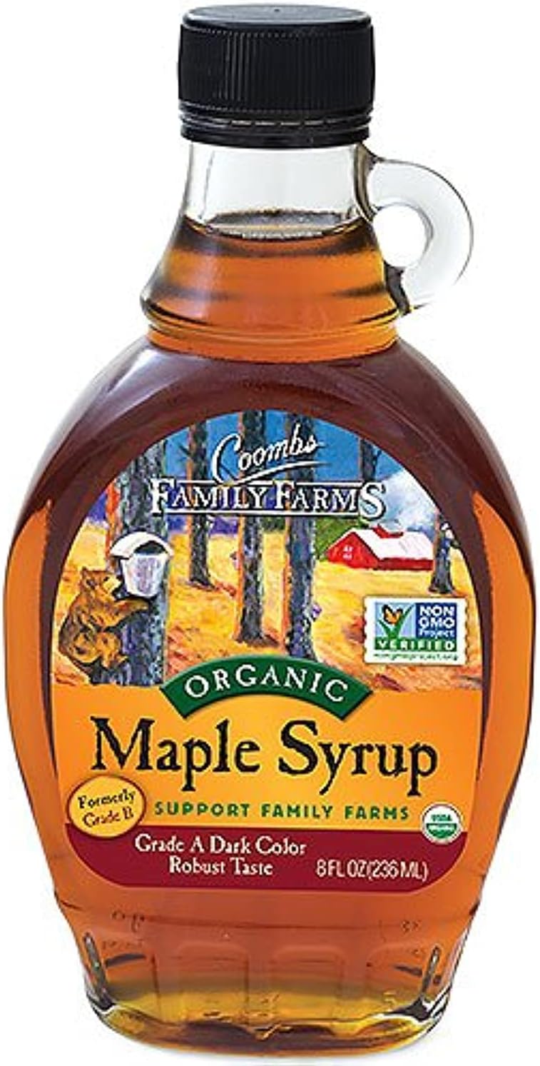 Amazon.com : Coombs Family Farms Maple Syrup, Organic Grade A, Dark ...