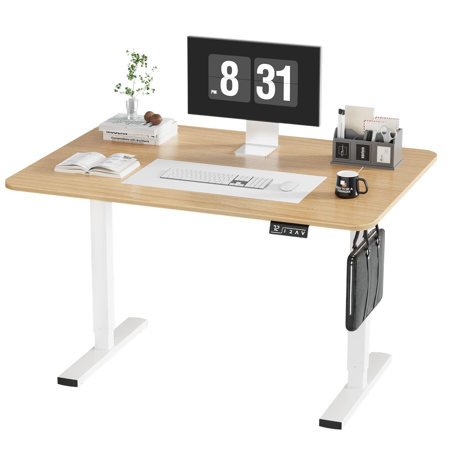 Snapklik.com : Shahoo Electric Standing Desk, 40 X 24 Inches Height ...