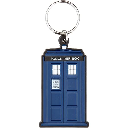 Amazon.com: Doctor Who Keychain - Tardis Die Cast Key Ring : Clothing ...