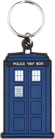 Funko Pop Keychain-RD-RS660131 Dr. Who Doctor Llavero de Goma Tardis ...