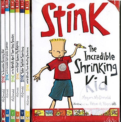 Stink 6 Book Set: Incredible Shrinking Kid / Super-galactic Jawbreaker ...
