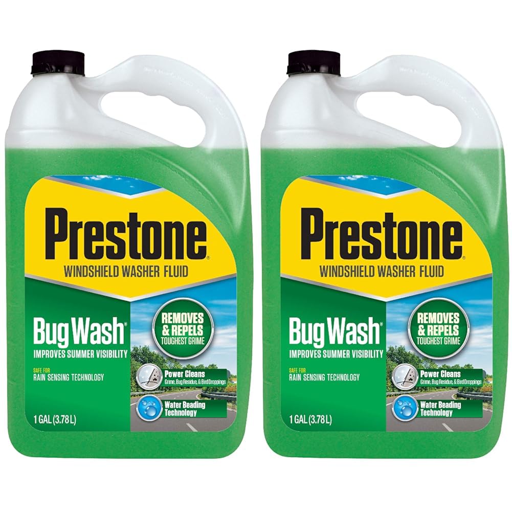Snapklik.com : Prestone Bug Wash Windshield Washer Fluid, 1 Gallon