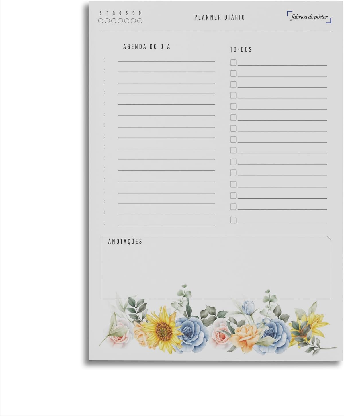 Bloco Planner Diário 70 páginas A5 | Amazon.com.br