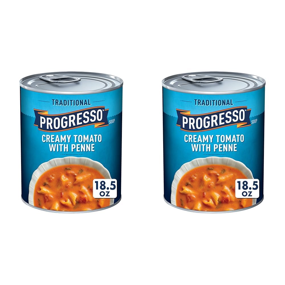 Amazon.com : Progresso Traditional Creamy Tomato with Penne Soup 18.5 ...