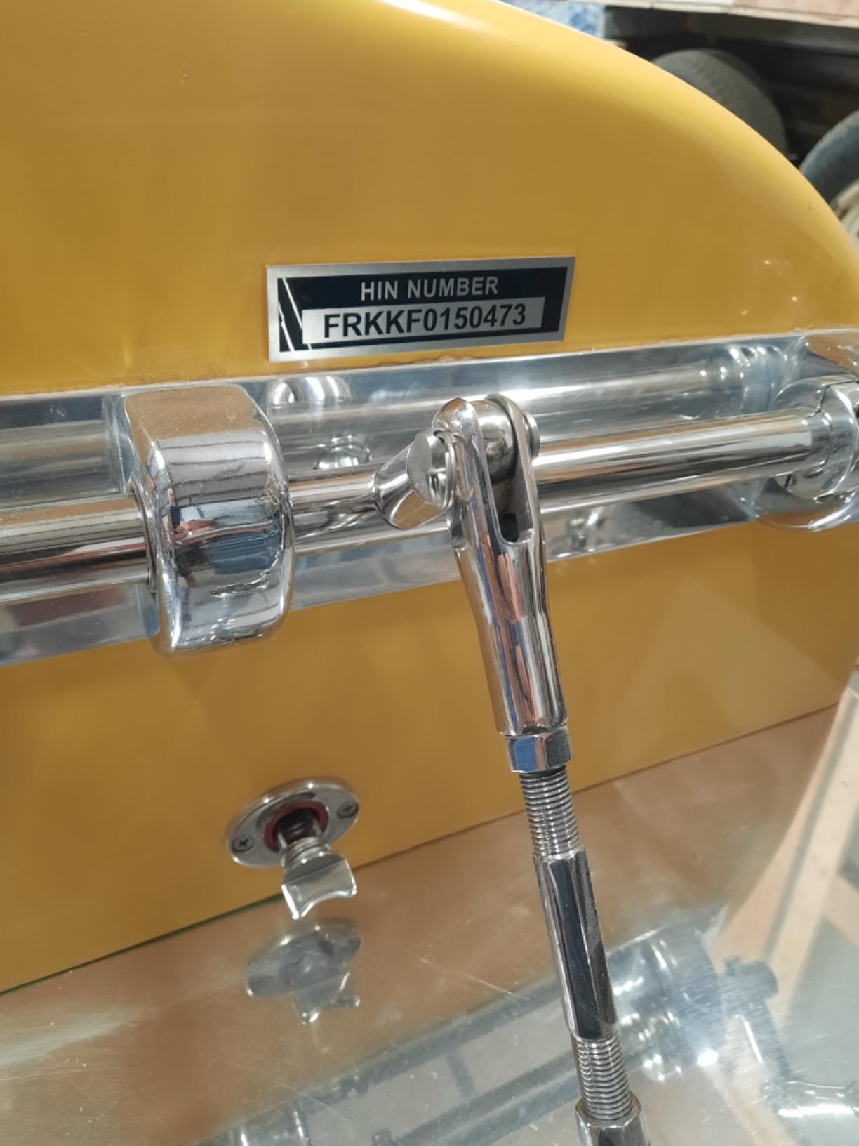 Amazon.com: Custom Engraved Aluminum Hin Boat Hull Plate : Sports ...